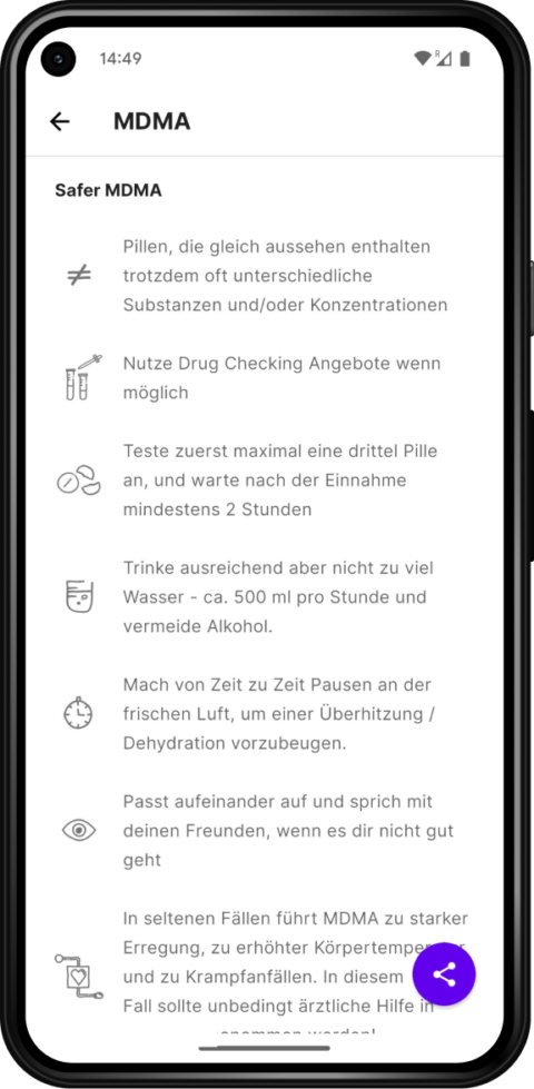 KnowDrugs App: Pillenwarnungen, Drug Checking und Beratung | KnowDrugs